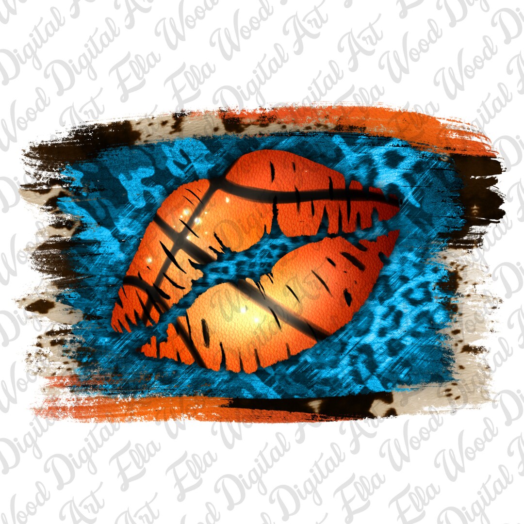 Basketball Lips Png Sublimation Design Download, Game Day Png ...