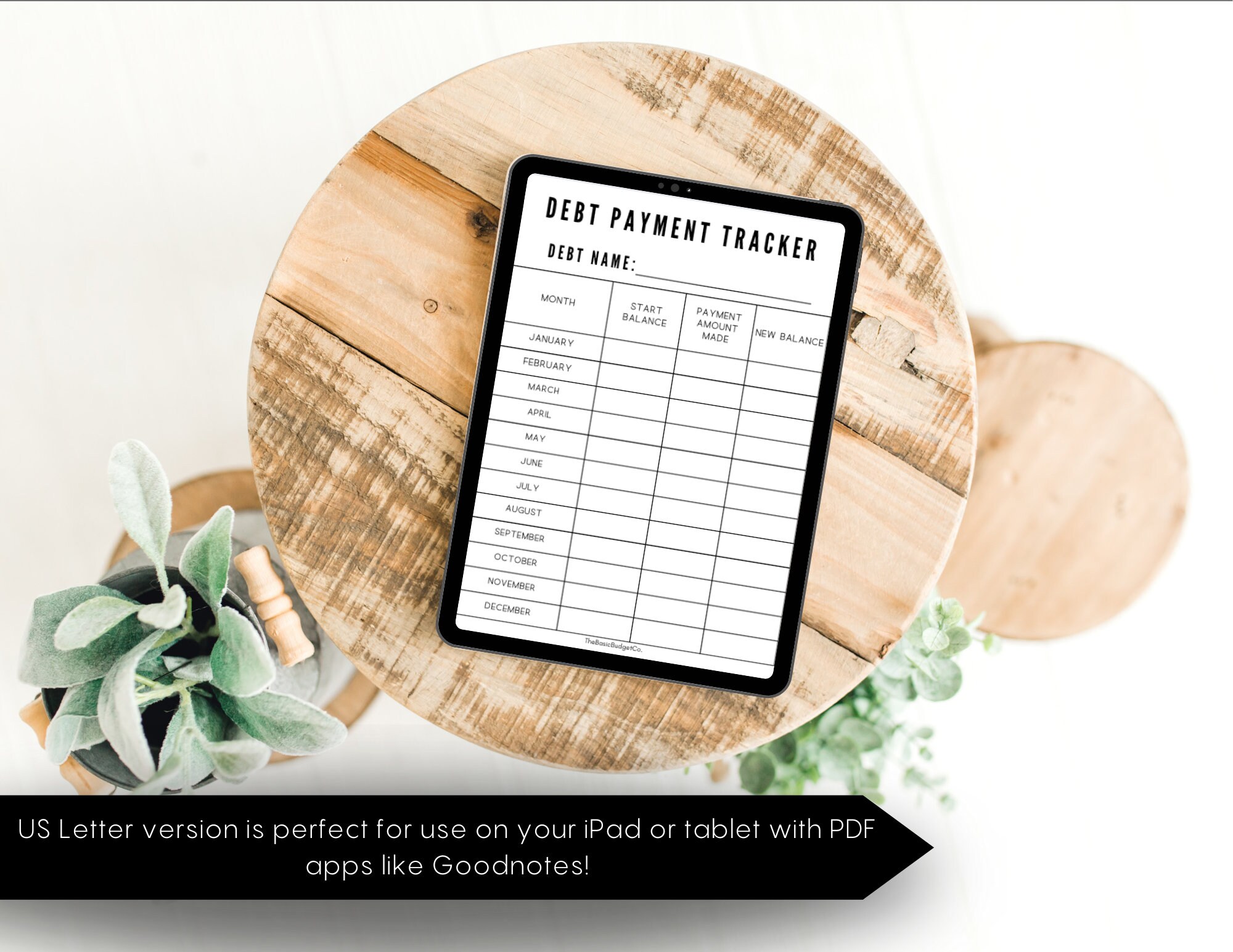 Debt Free PDF Journal, Debt Payoff Printable, Debt Snowball Tracker ...