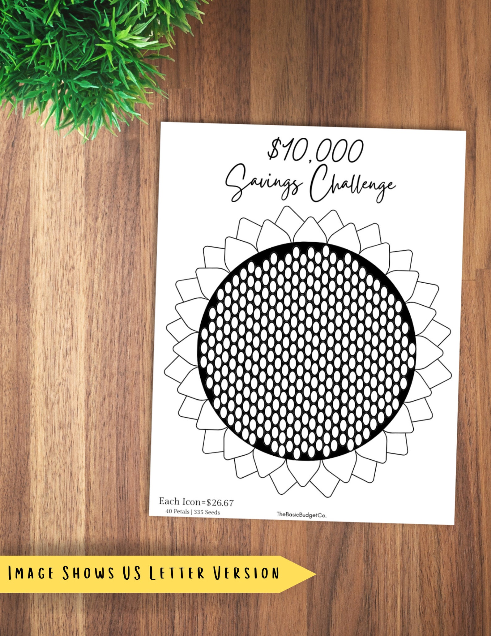 Savings Challenge Savings Coloring Sheet - Etsy