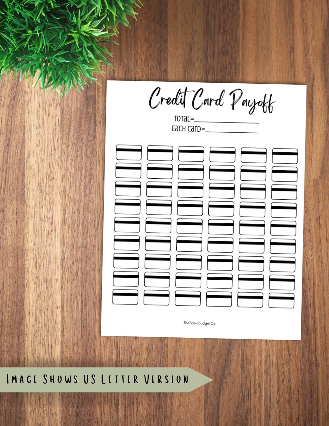 Credit Card Payoff | Coloring Sheet Tracker | Debt Payoff | Printable ...