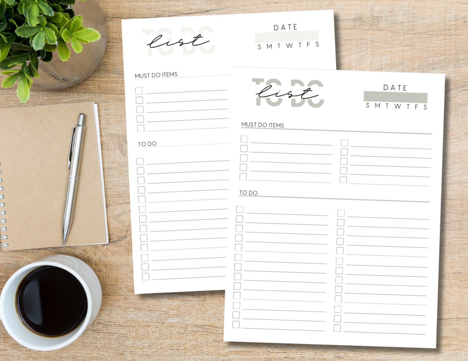 To Do List | Printable to Do List | Task Tracker | Task Checklist ...