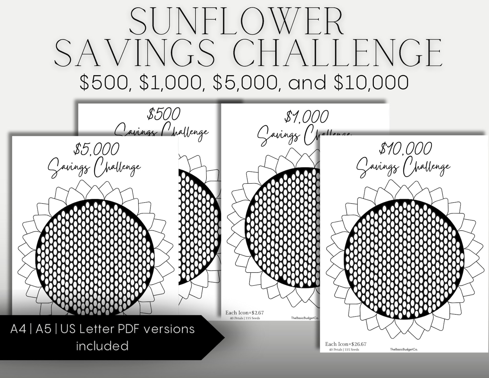 Savings Challenge Savings Coloring Sheet - Etsy