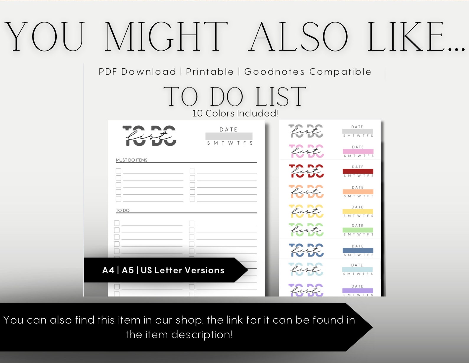 To Do List | Printable to Do List | Task Tracker | Task Checklist ...