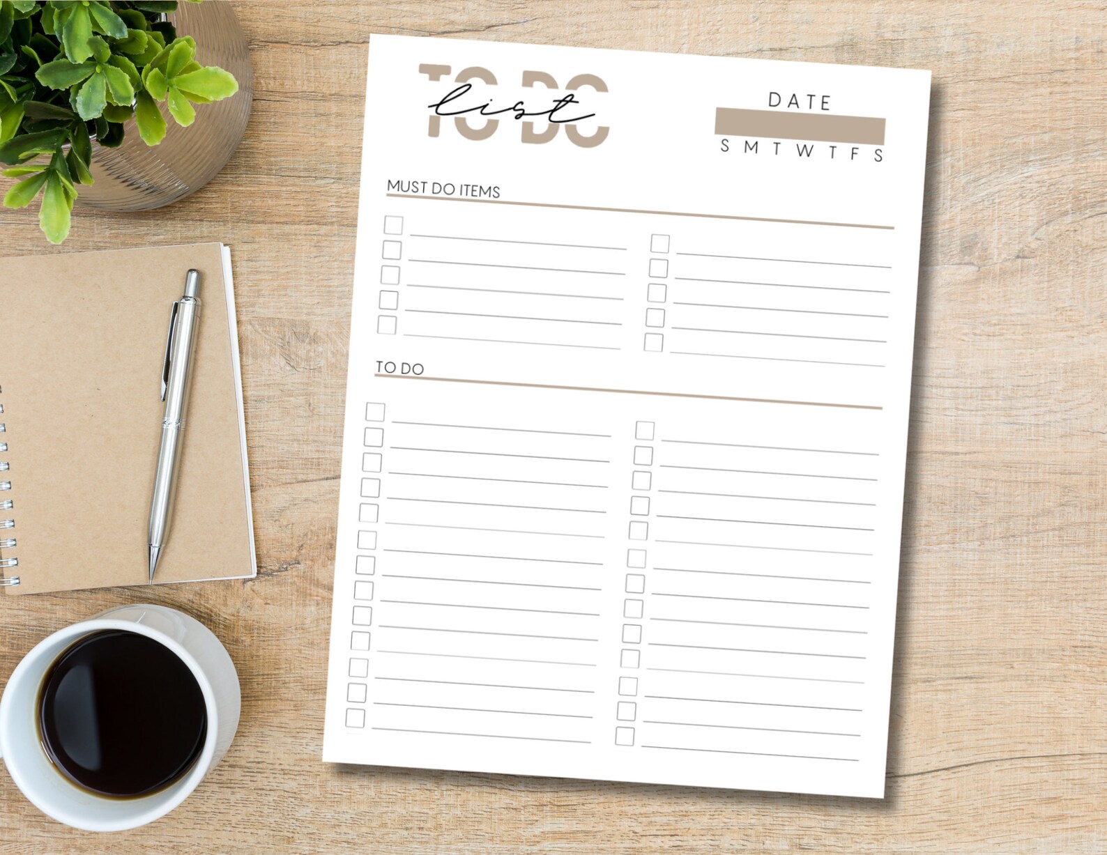 To Do List | Printable to Do List | Task Tracker | Task Checklist ...