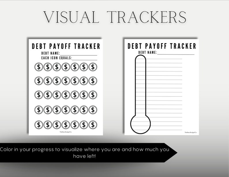 Debt Free PDF Journal Debt Payoff Printable Debt Snowball - Etsy