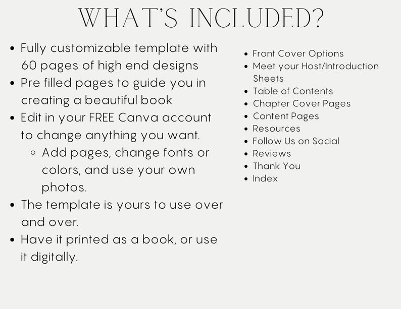 Ebook Template Canva, Workbook Template, Canva Book Template, Course ...