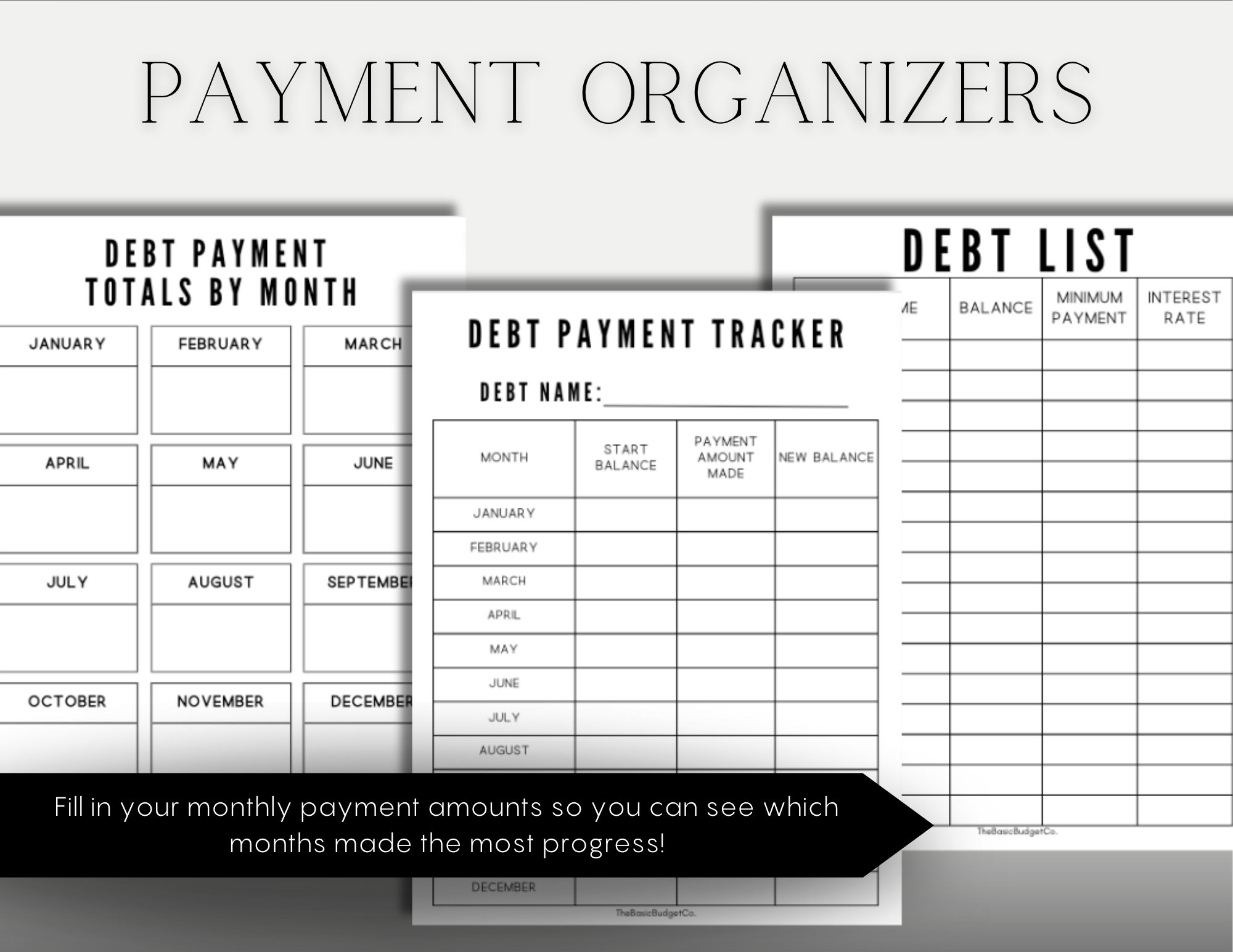 Debt Free PDF Journal Debt Payoff Printable Debt Snowball - Etsy