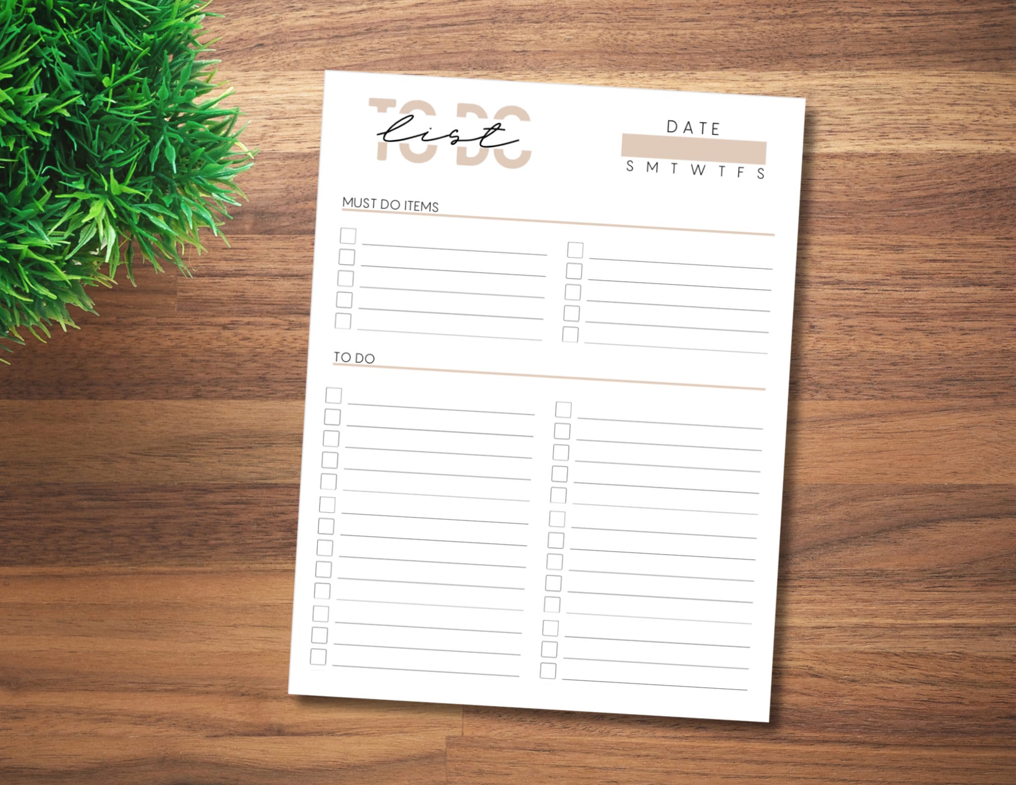 To Do List | Printable to Do List | Task Tracker | Task Checklist ...