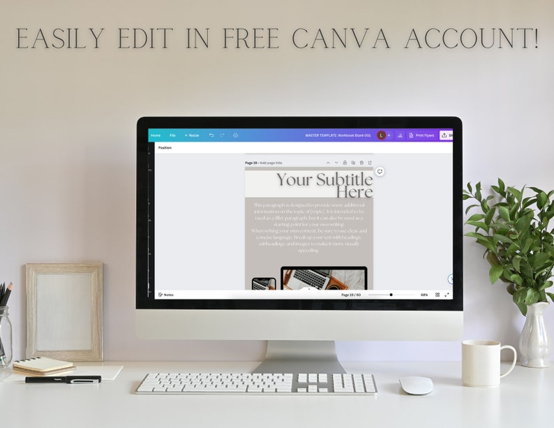 Online Course Template, Content Creator Course Template, Selling Online ...