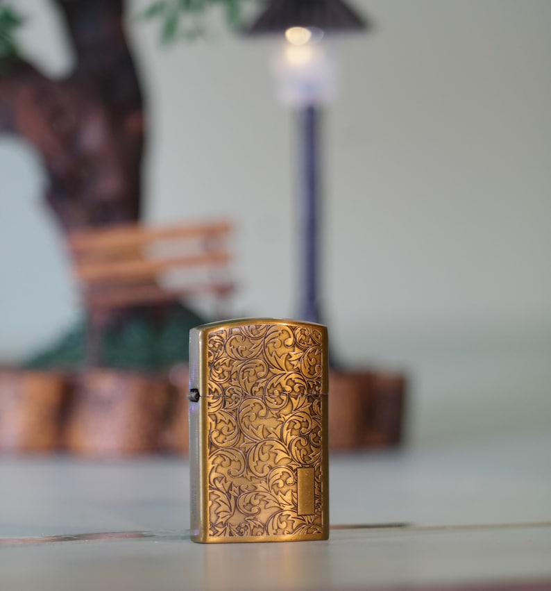 Tiny Embroidered Zippo Lighter, Personalized Gift - Etsy