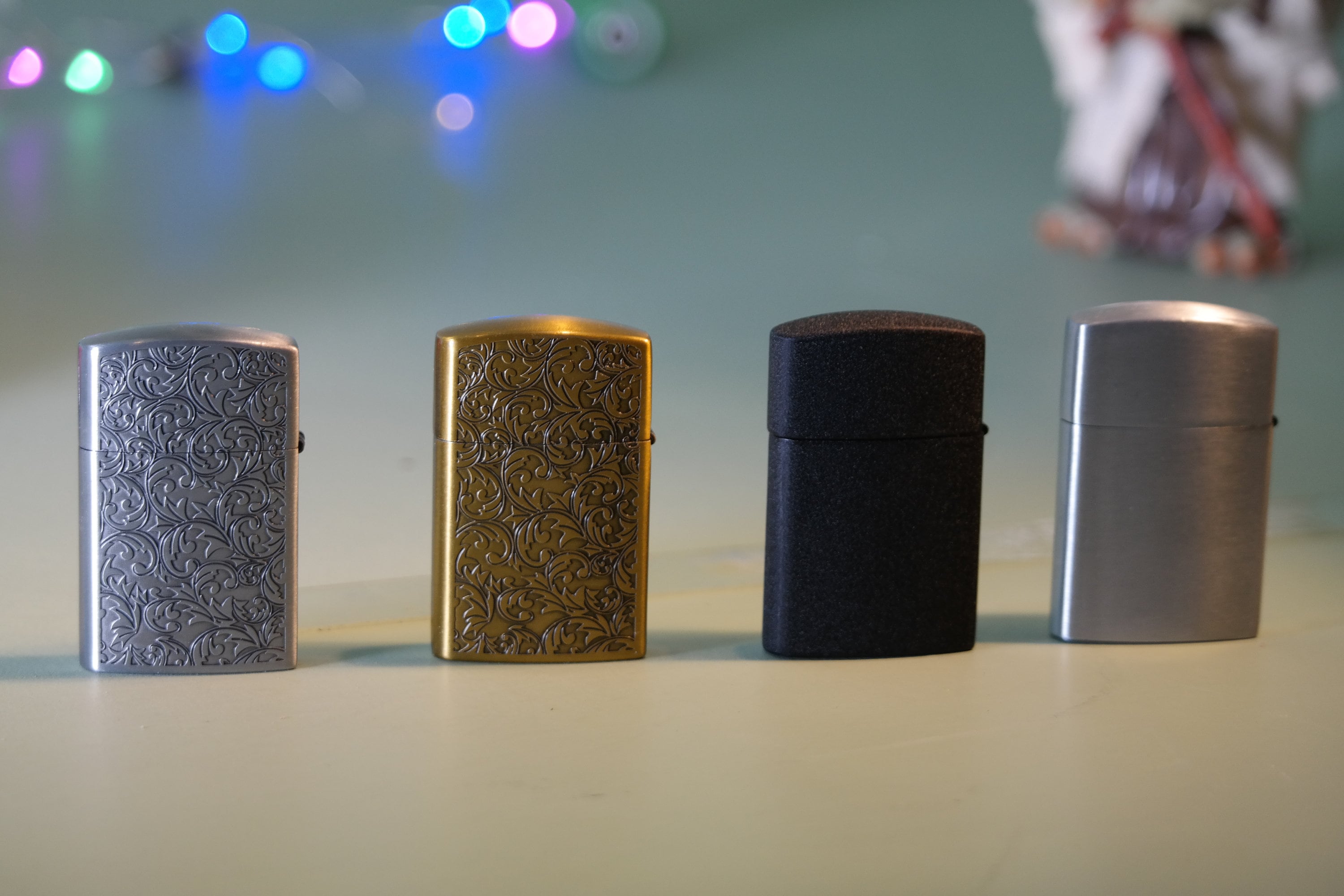 Tiny Zippo Lighter, Embroidered Zippo Lighter, Gift Lighter ...