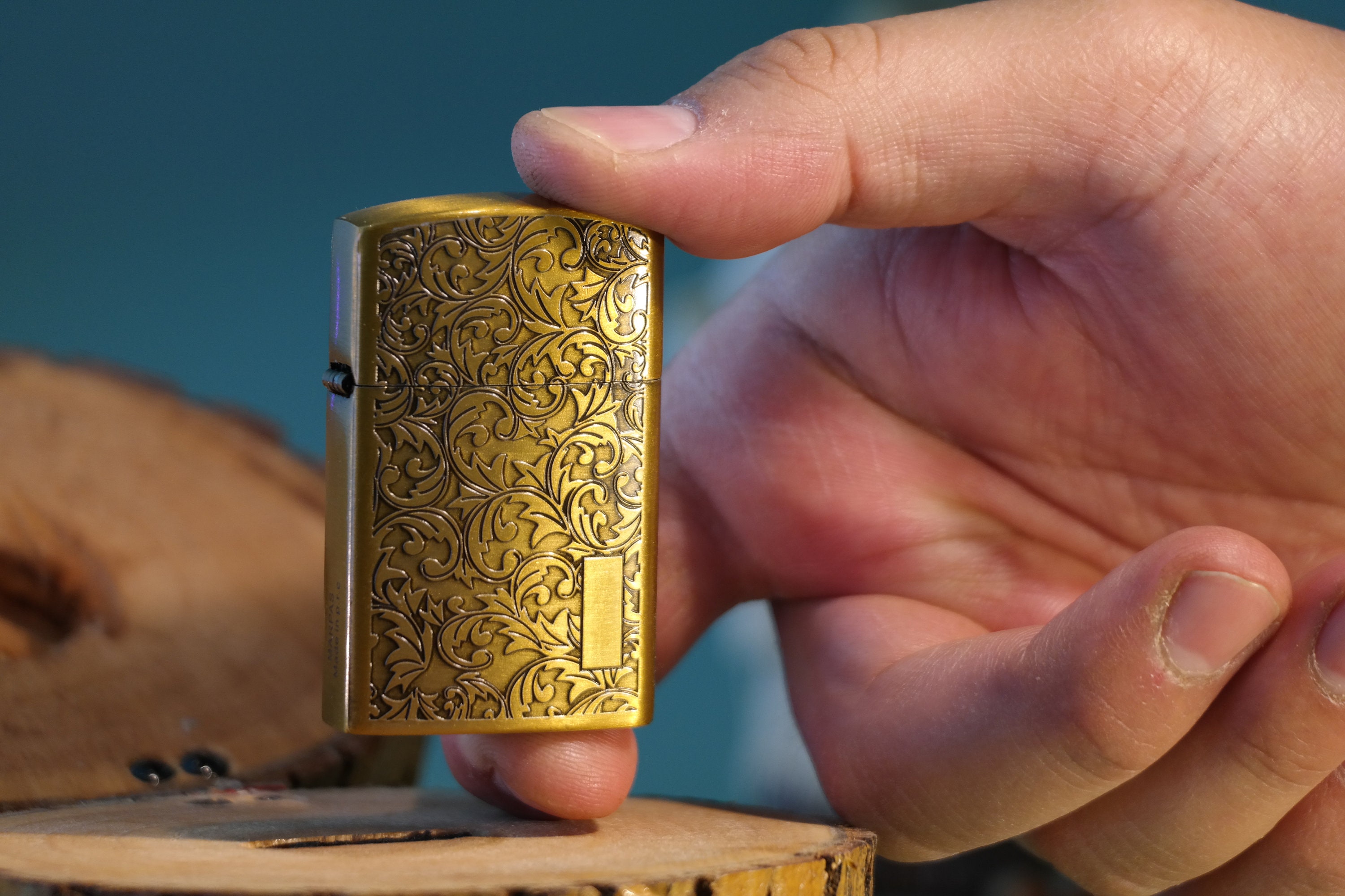 Tiny Zippo Lighter, Embroidered Zippo Lighter, Gift Lighter ...