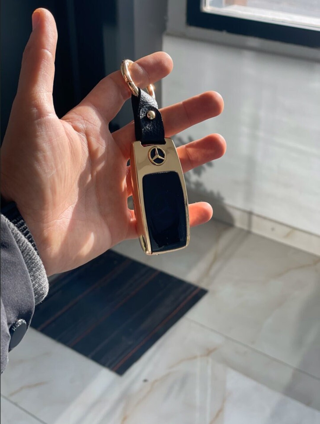 Windproof Torch Cigarette Lighter With Mercedes Car Key Design ...