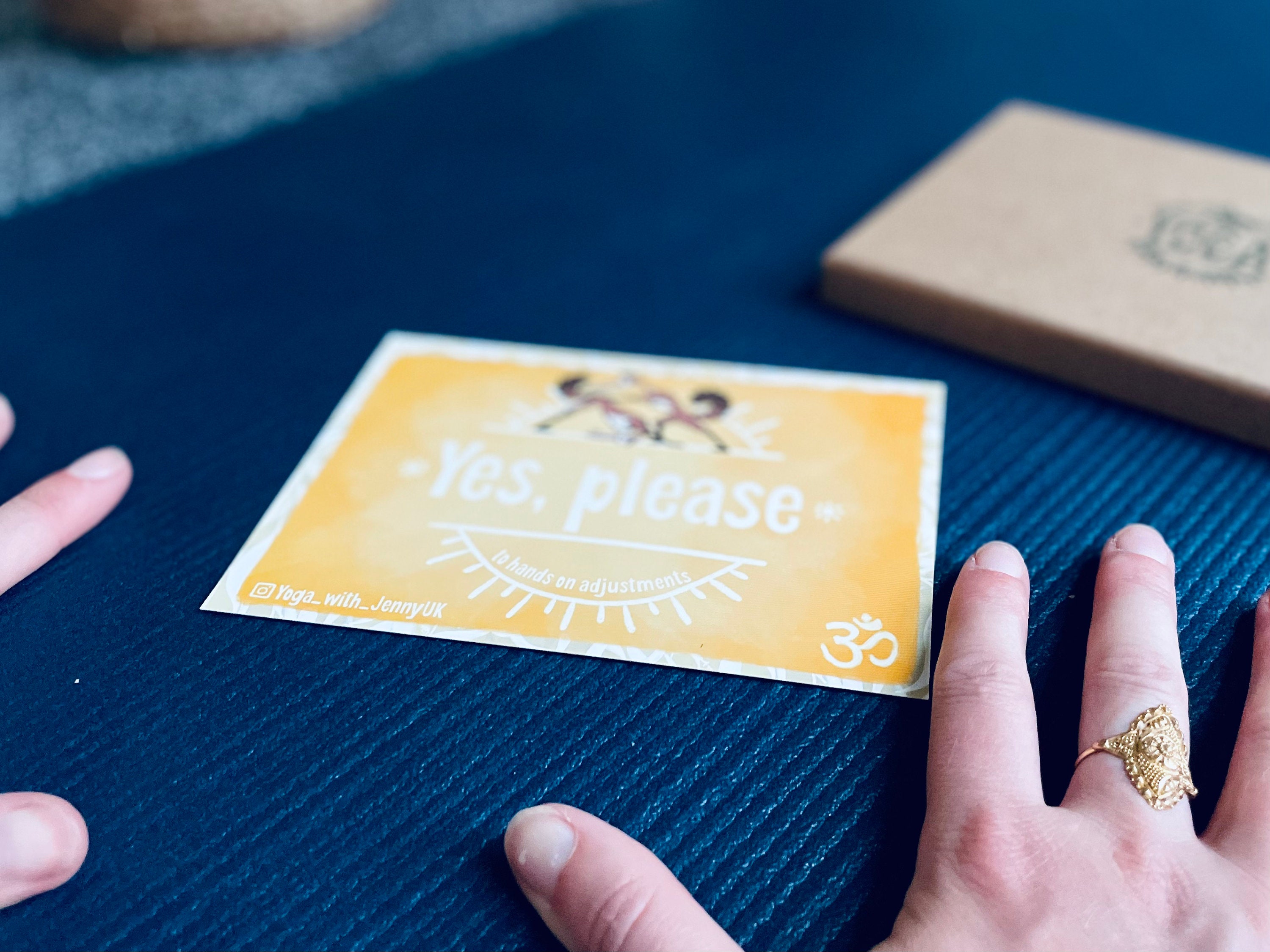 Yoga Consent Cards - Etsy
