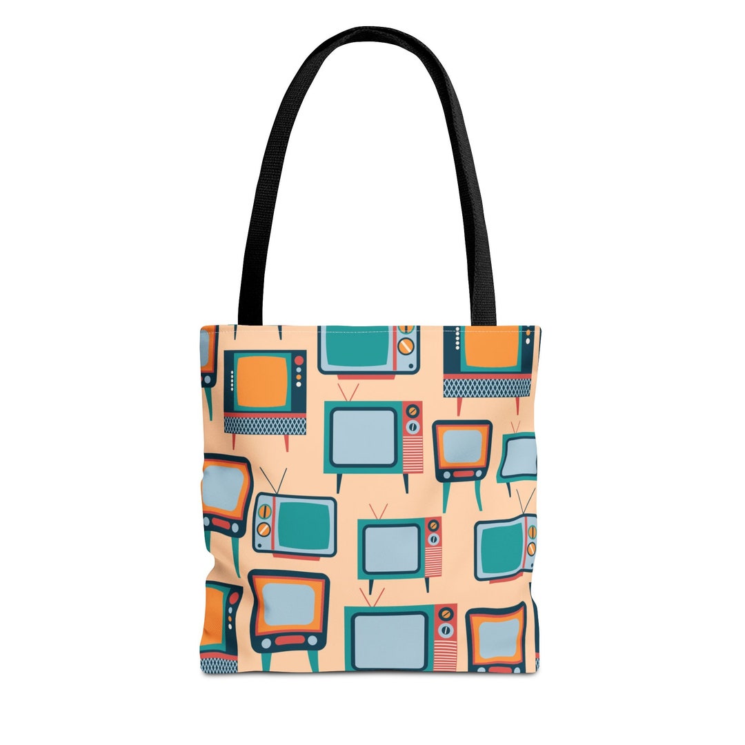 Vintage Tvs Retro Television Sets Tote Bag - Etsy
