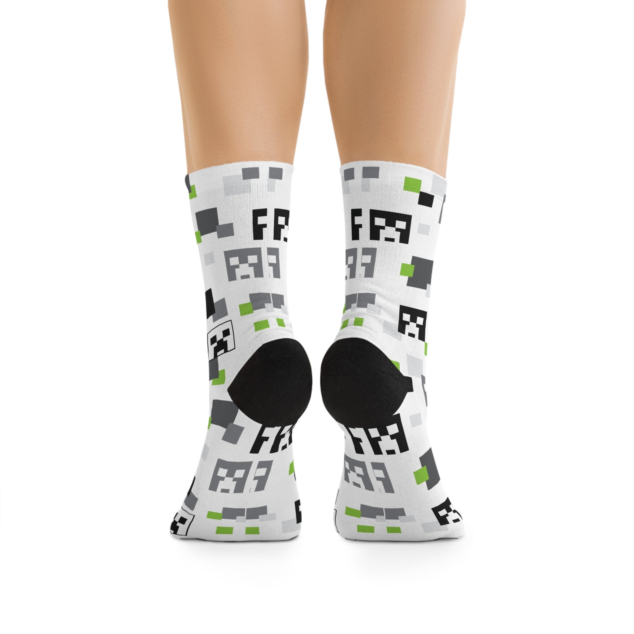 Minecraft Creeper Heads & Blocks Gamer Birthday Christmas Recycled Poly ...