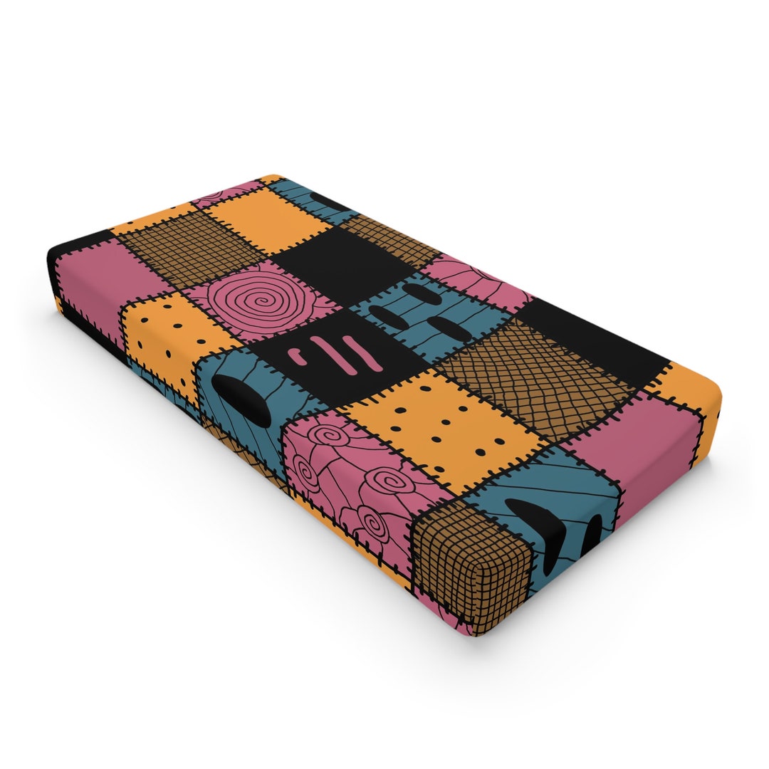 The Nightmare Before Christmas Sally Patches Baby Changing Pad Cover - Etsy