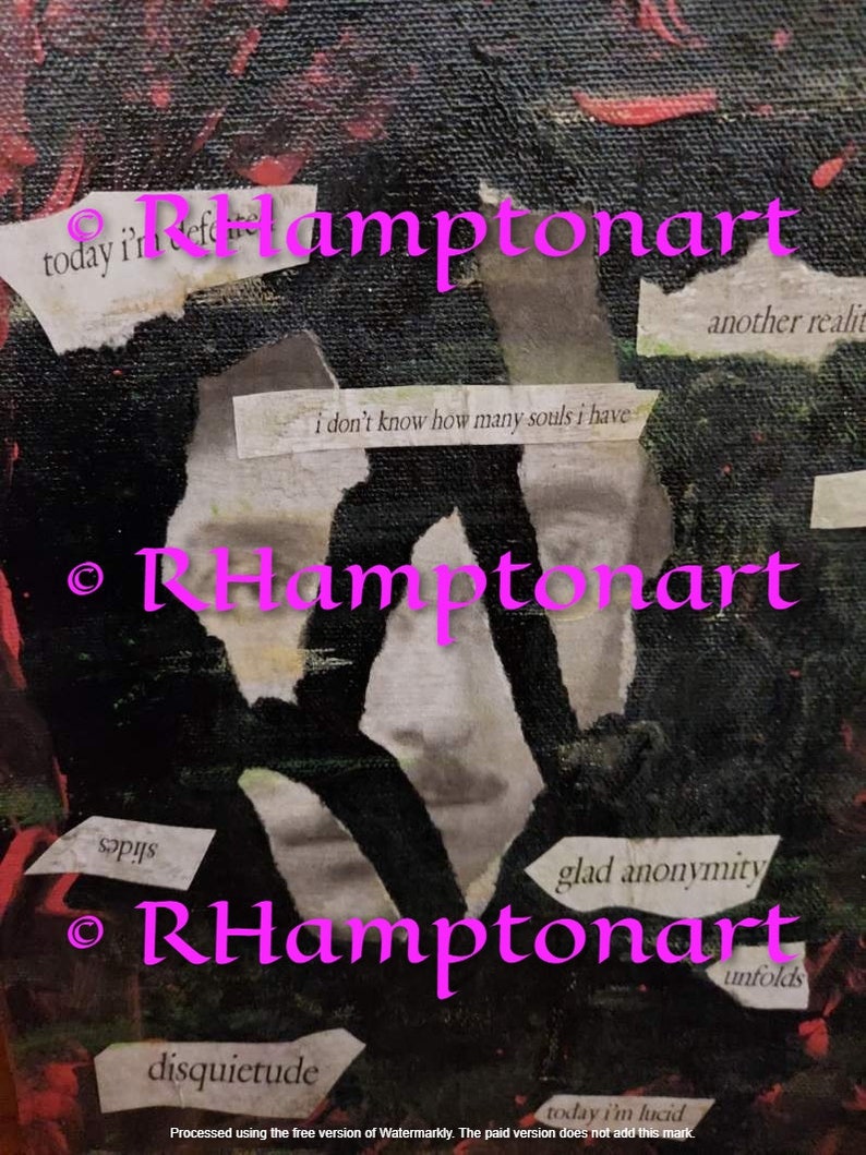 Unpacking Pessoa --- Original Art Work Painting - Etsy