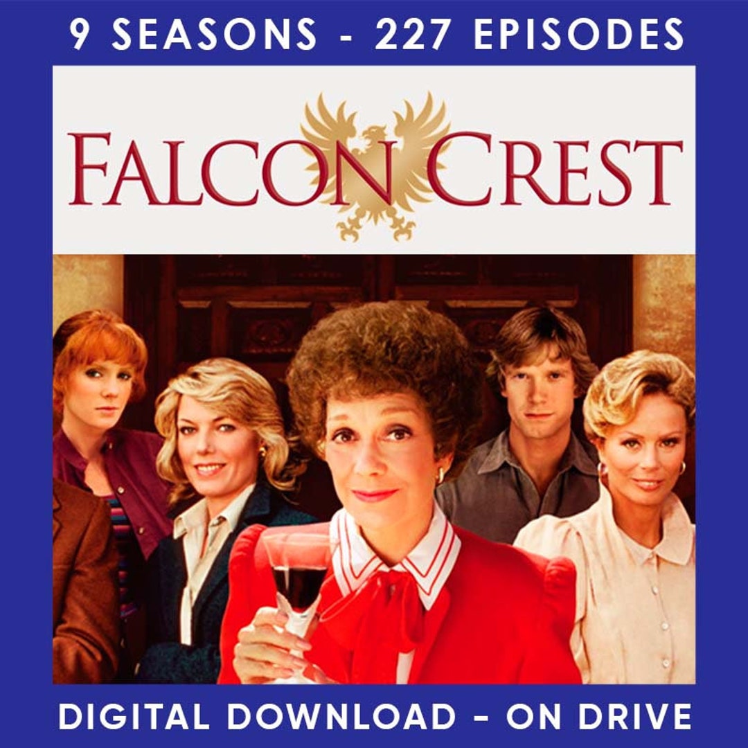 Falcon Crest TV Series Complete Collection 1981-1990 - Etsy