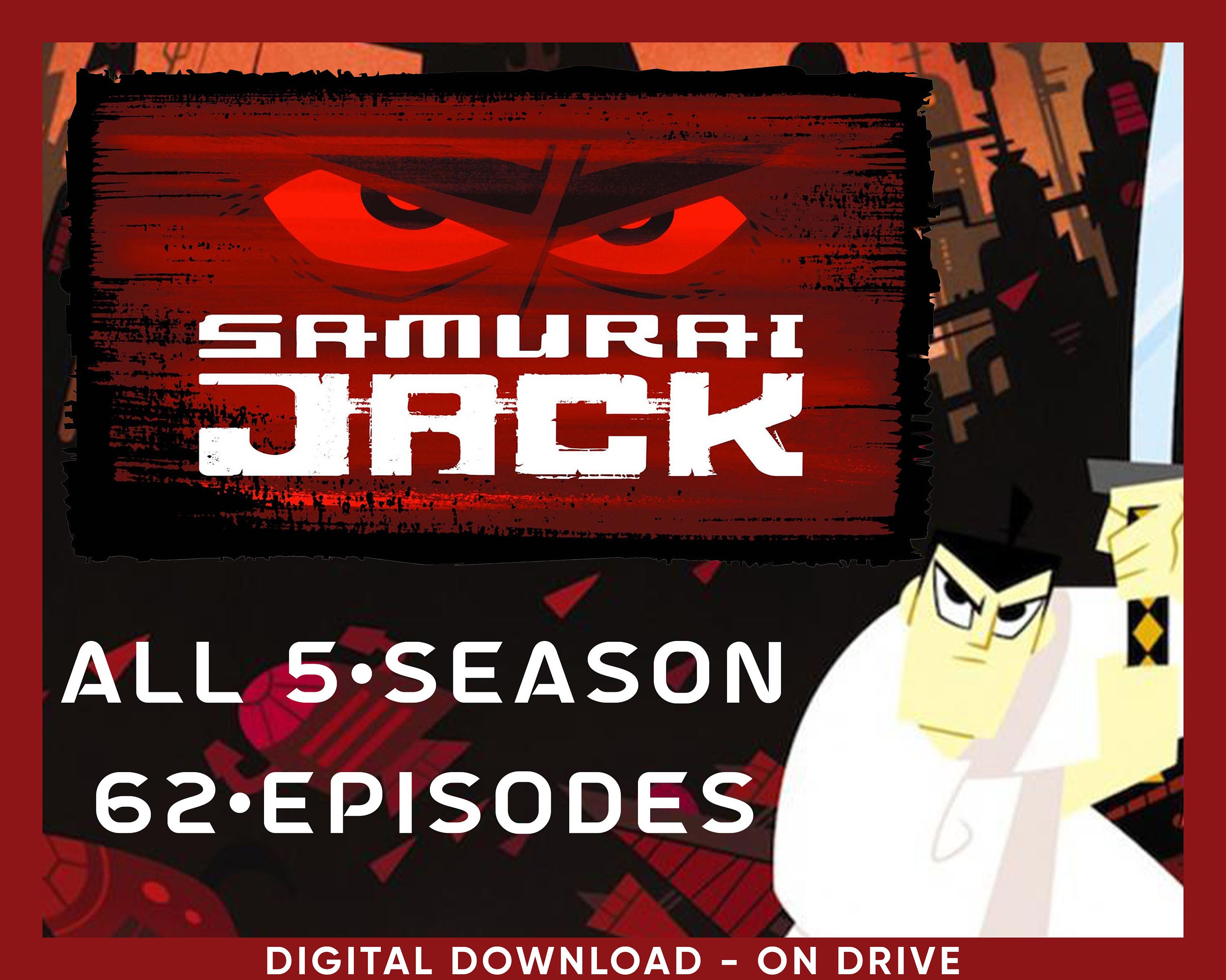 Samurai Jack The Premiere Movie Vhs