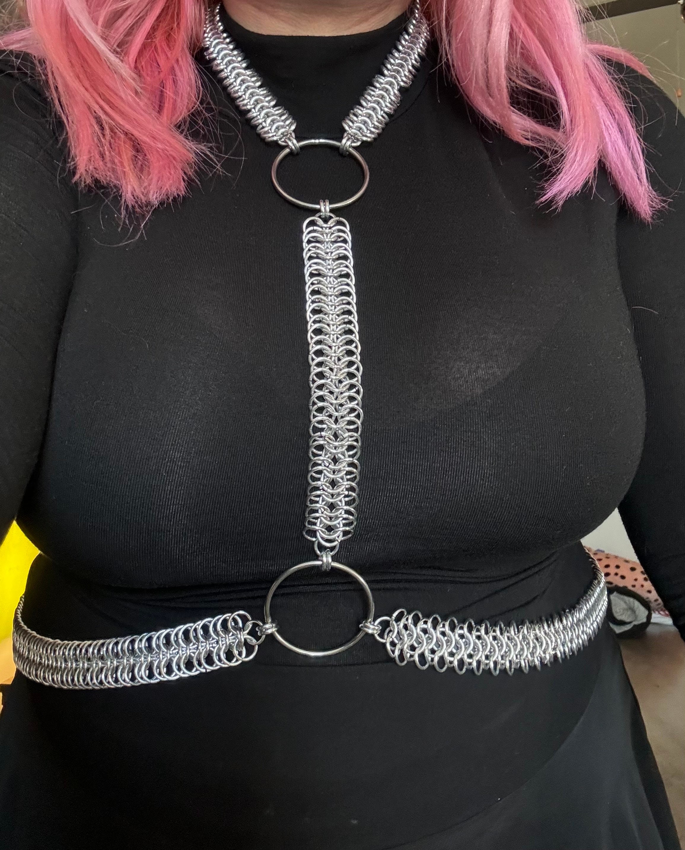 Upper Body Chainmail Harness - Etsy