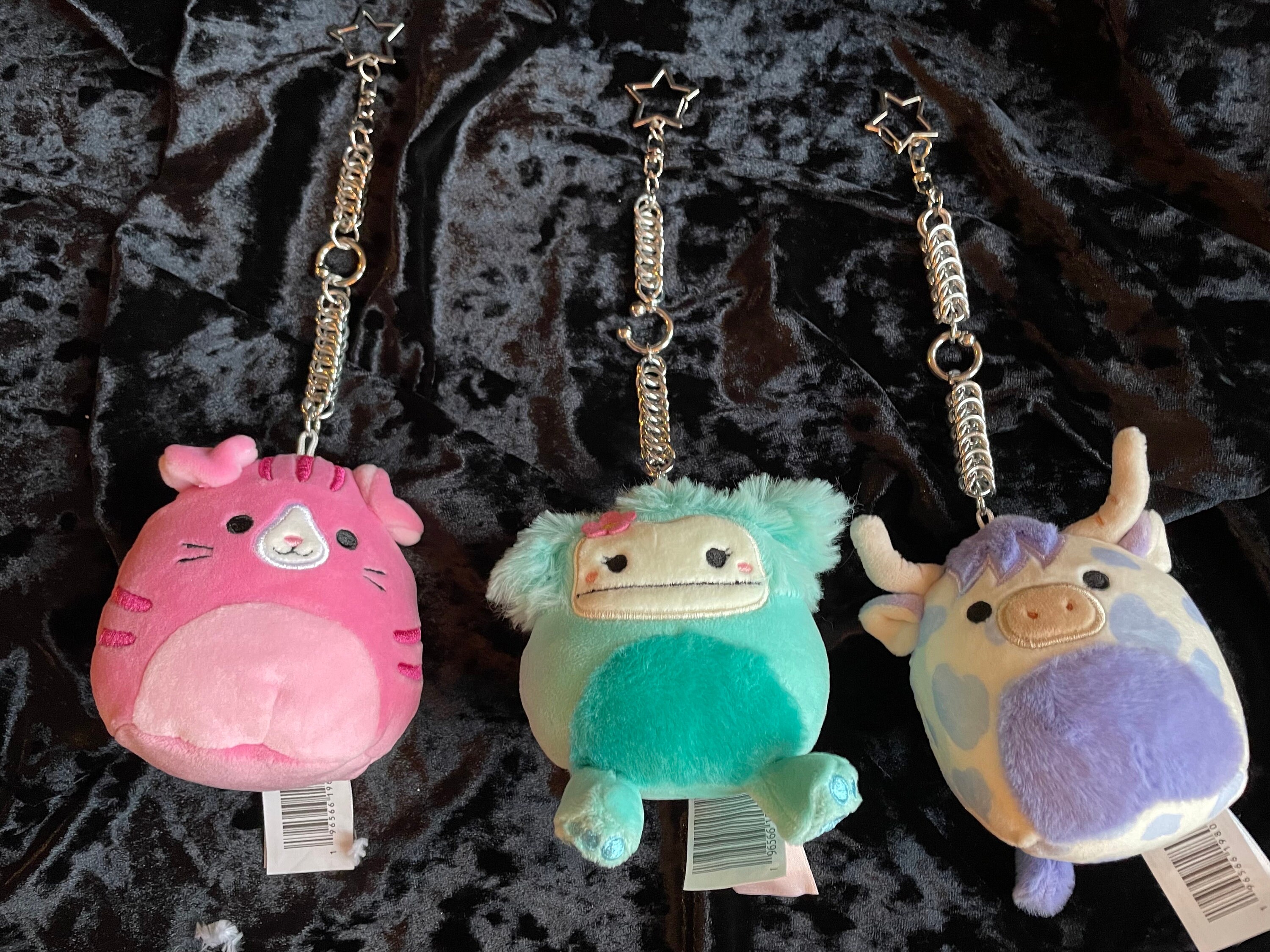Squishmallow Chainmail Keychains Pt 2 - Etsy UK