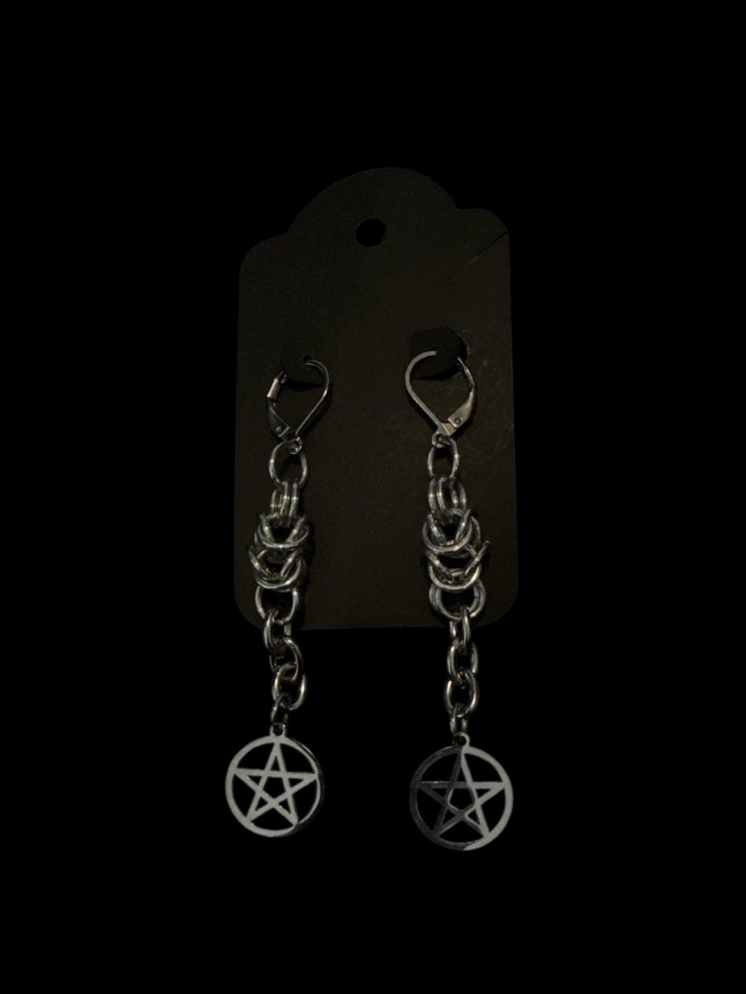 Chainmail Pentagram With Stainless Steel Hooksgothic/alternative ...