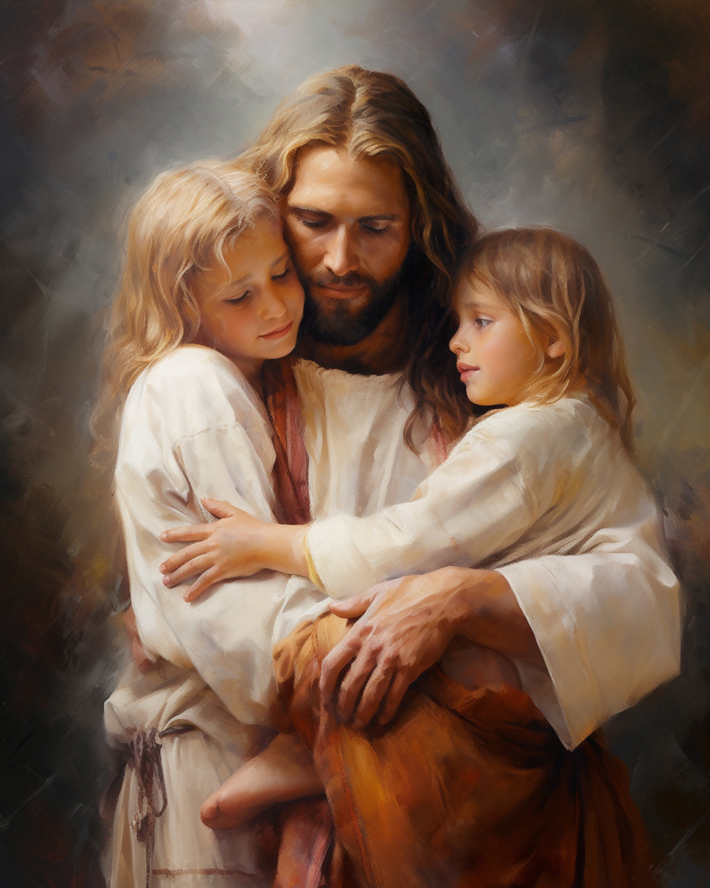 Christs Love Picture of Jesus Printable LDS Wall Art Home Decor ...