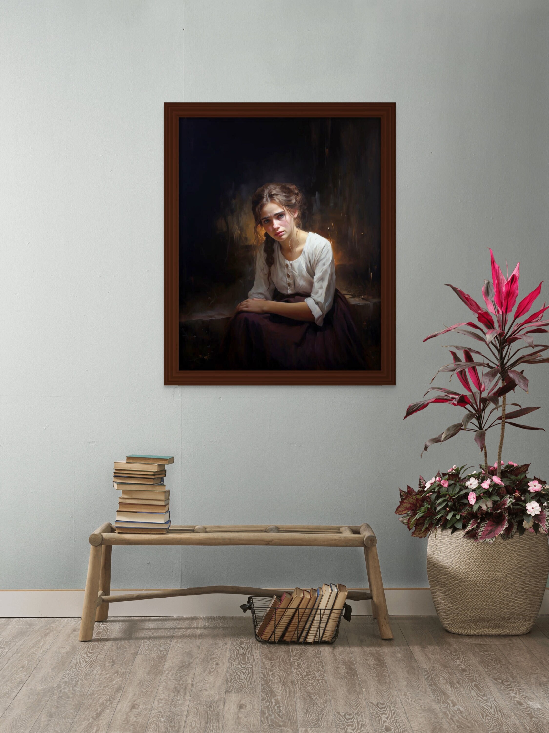 Picture of Girl Crying Art of Repentance & Addiction Recovery Image of ...
