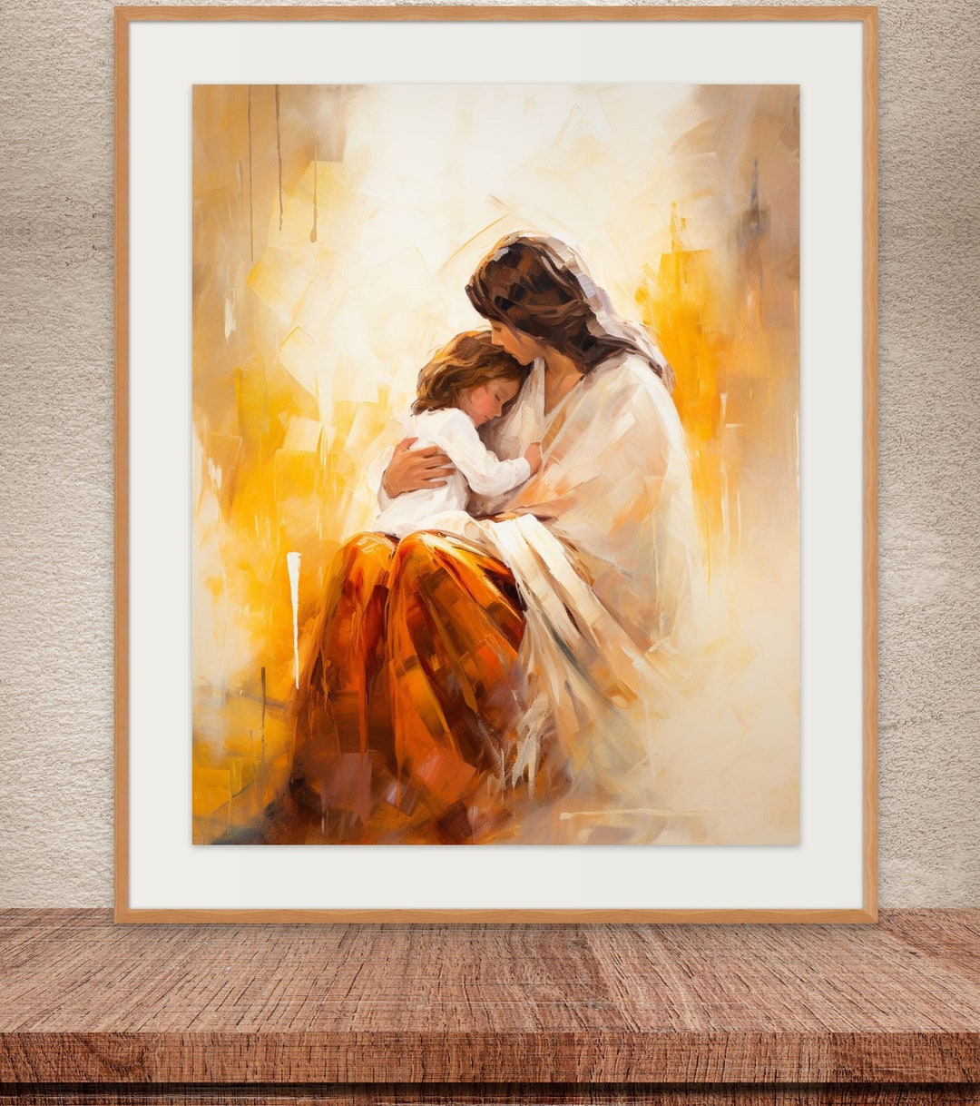 A Mothers Love | Instant Download | LDS Art | Christian Art | Religious ...