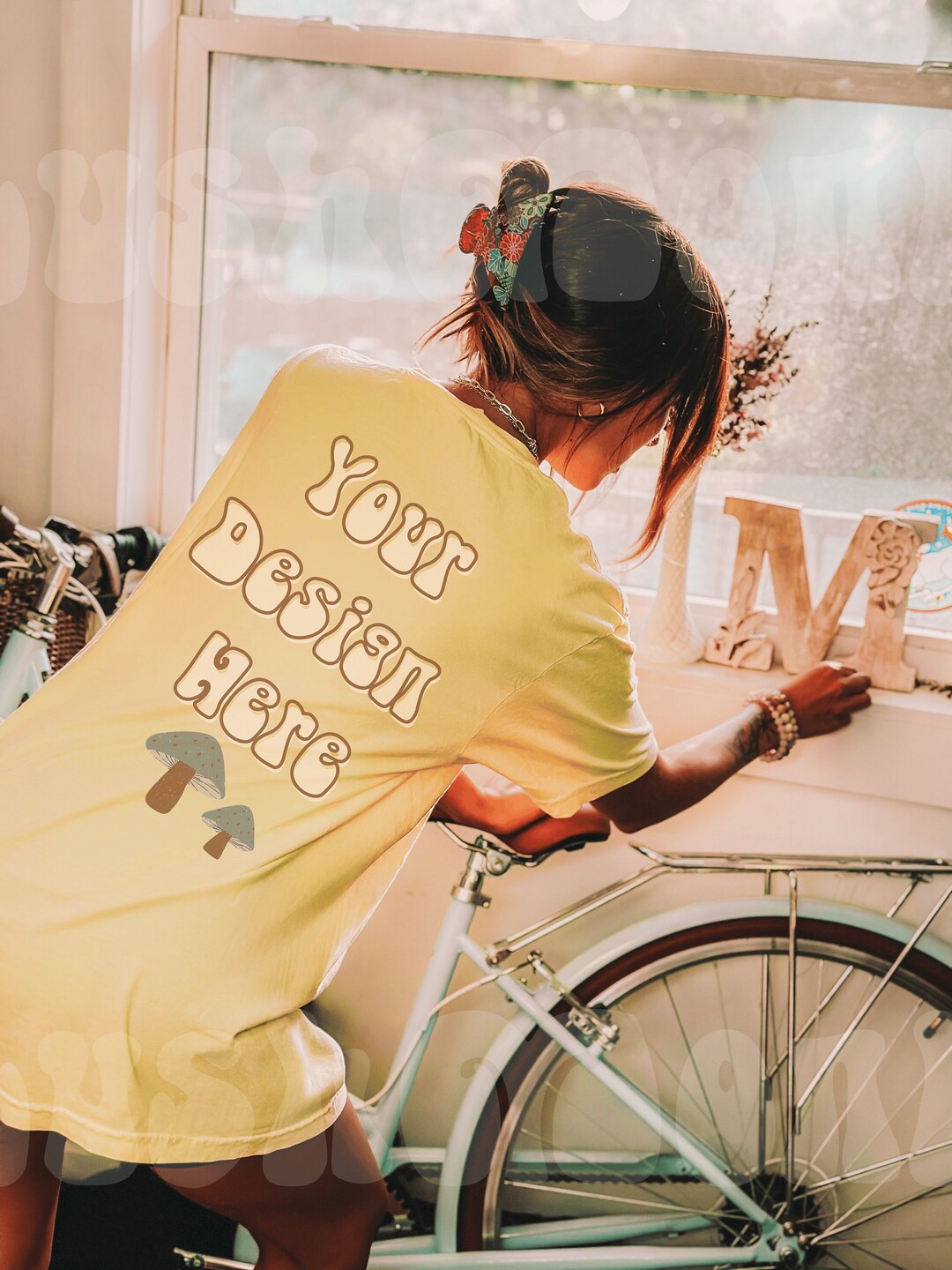 BUTTER, Comfort Colors 1717 Tshirt Mockup, Comfort Colors Shirt, Butter ...