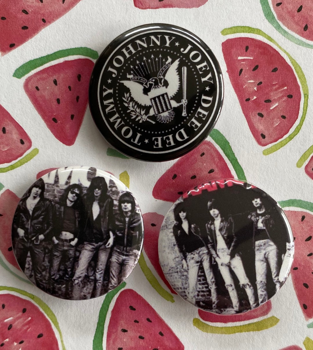 Ramones 1.25" Pins Buttons Badges - Etsy