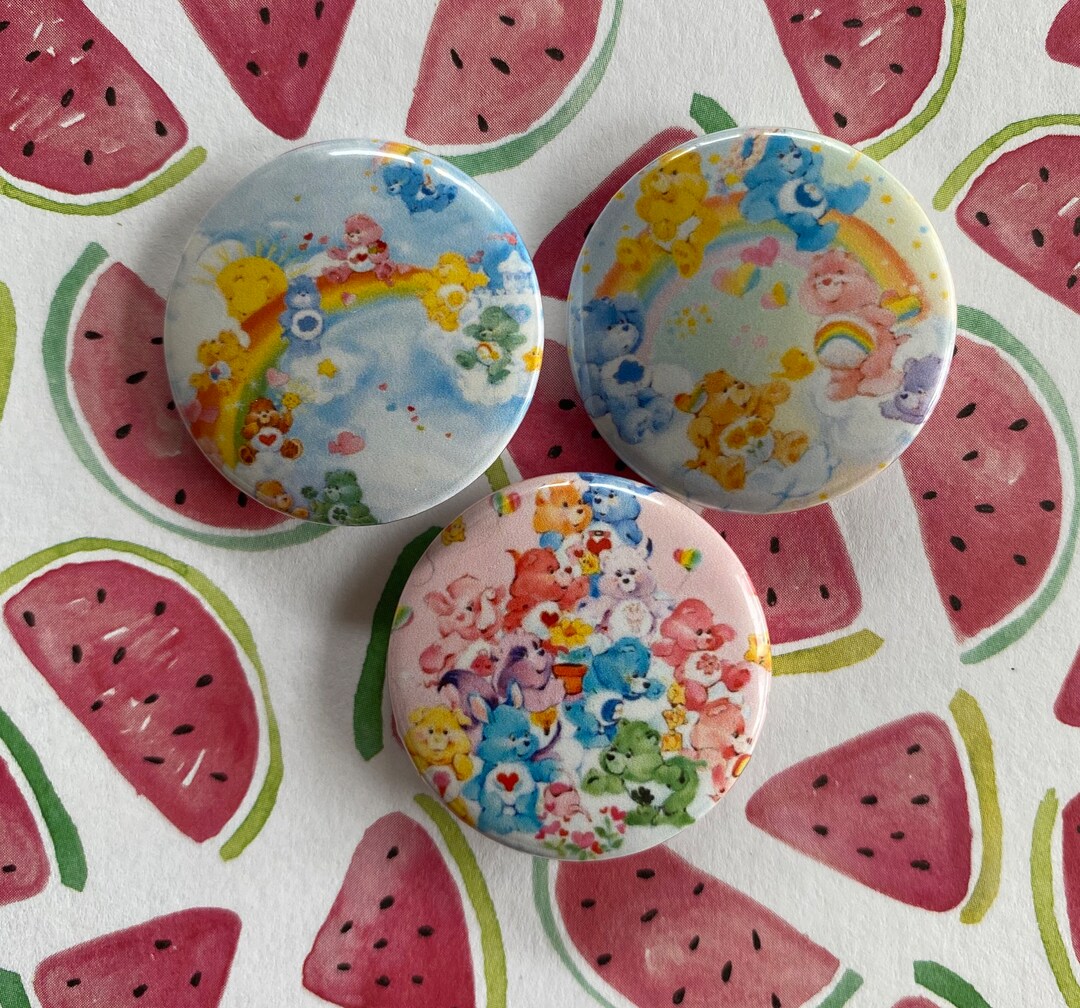 Care Bears 1.25" Pins Buttons Badges - Etsy