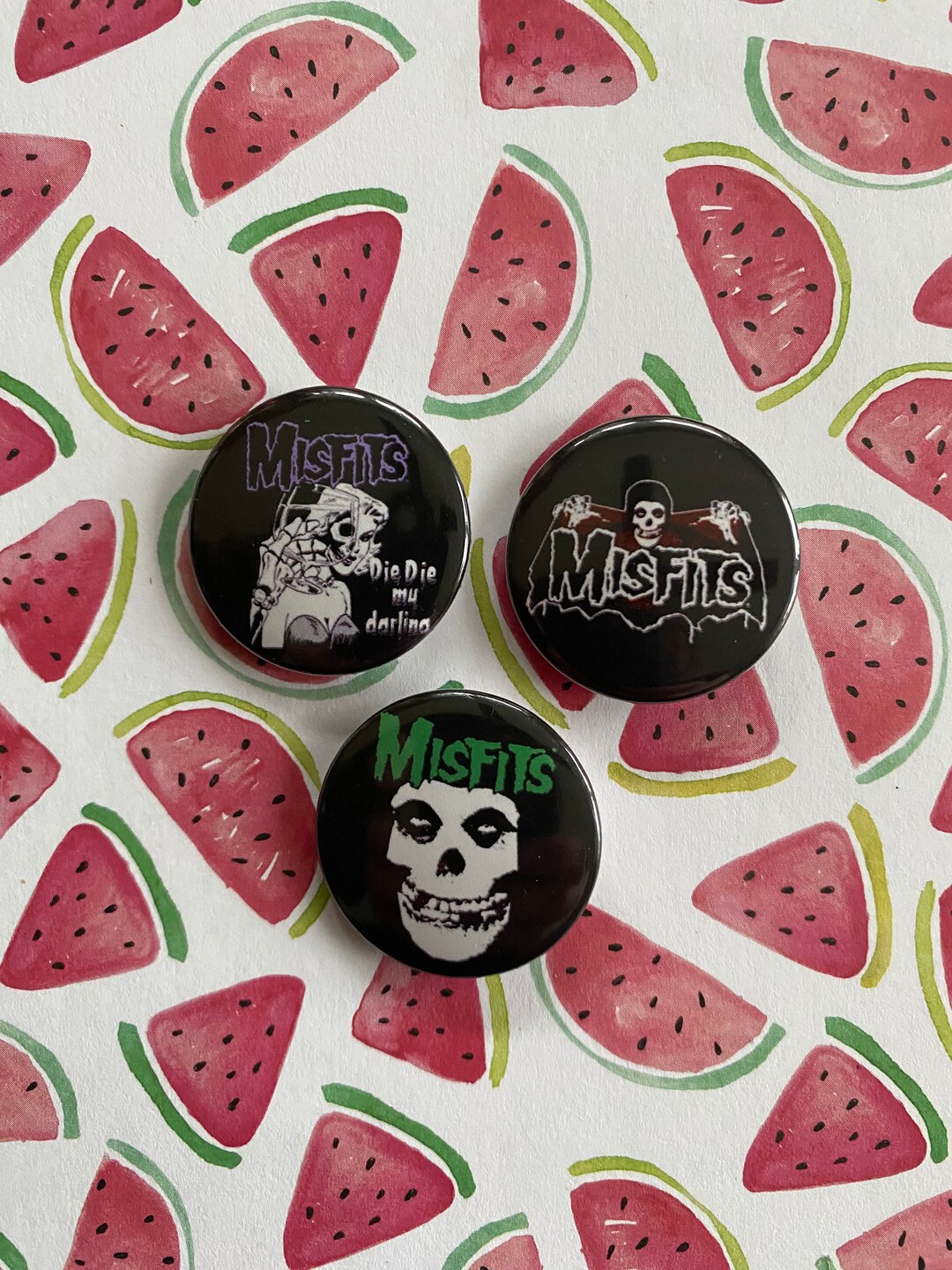 Misfits 1.25" Pins Buttons Badges - Etsy