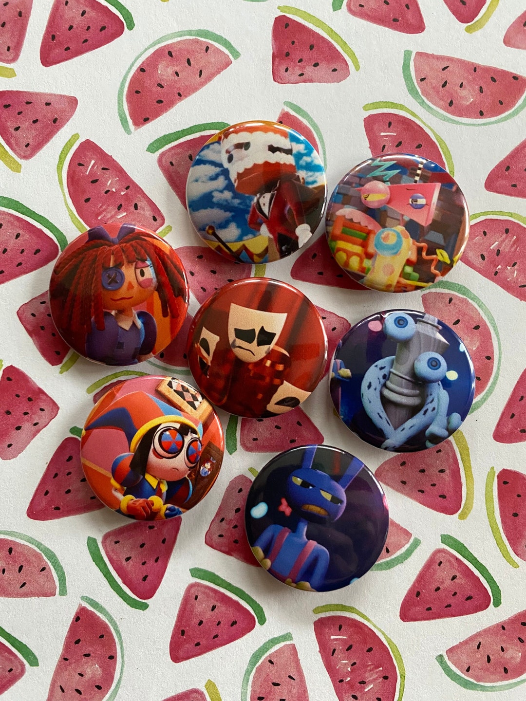 The Amazing Digital Circus 1.25" Pins Buttons Badges - Etsy