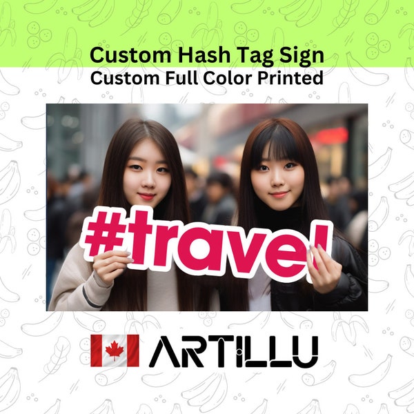 Custom Hashtag Sign - Etsy
