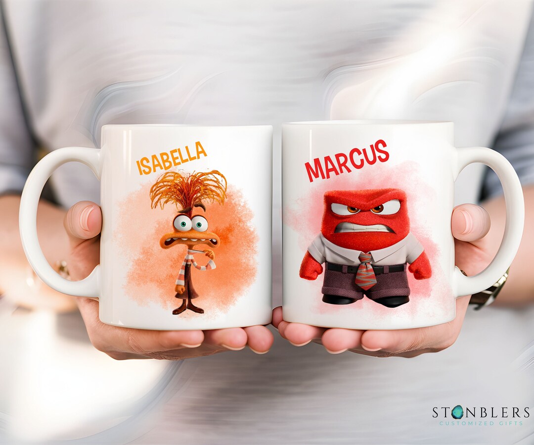 Inside Out Custom Mug, Inside Out Movie, Inside Out Themed, Inside Out ...