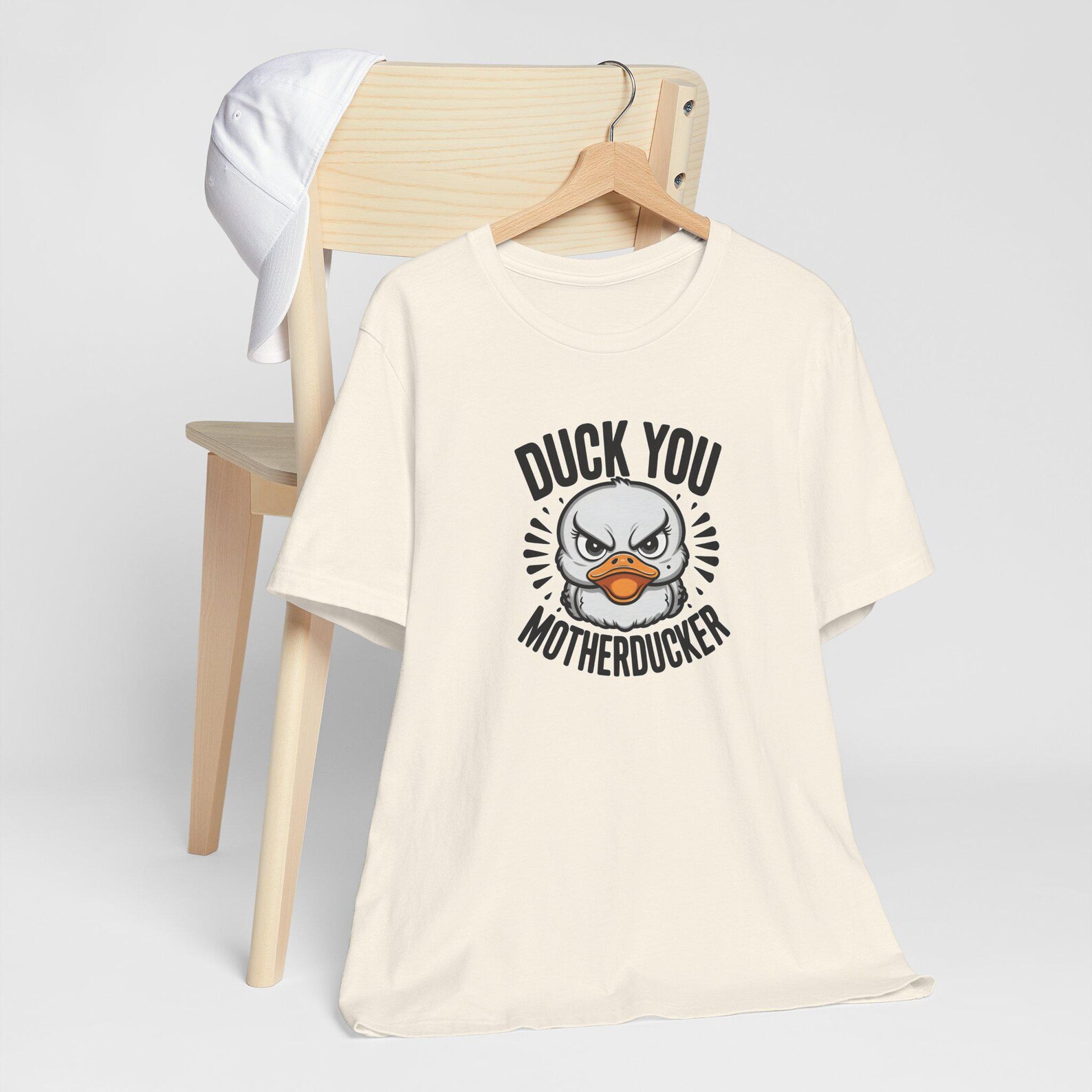 Duck You T-shirt, Funny Angry Duck Graphic, Passive Aggressive Quote ...
