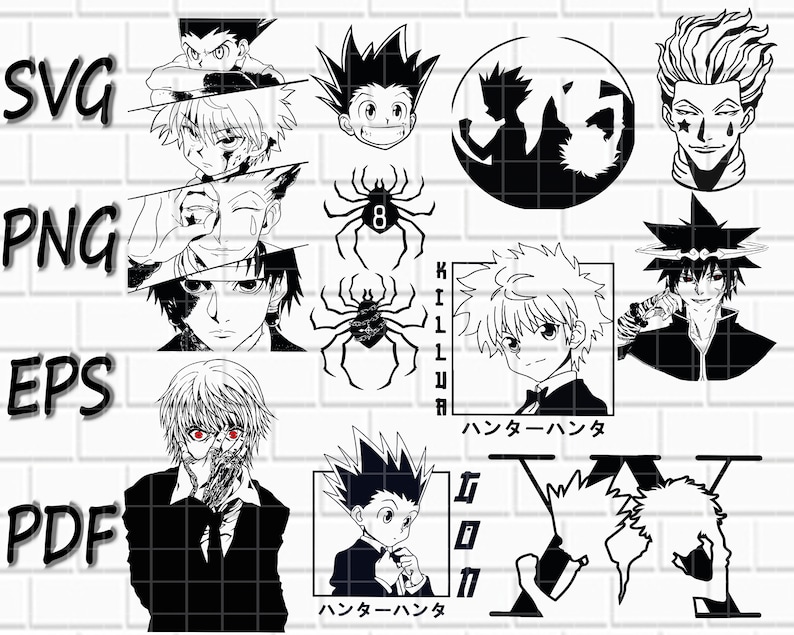 Anime svg-Manga SVG-Japanese SVG-Anime logo-Anime vector-Anime - Etsy ...