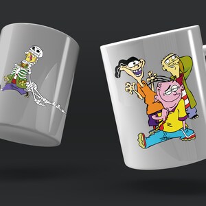 Cartoon Svg-ed Edd N Eddy SVG Bundle 7 Designs, Halloween Eddy PNG Eddy ...