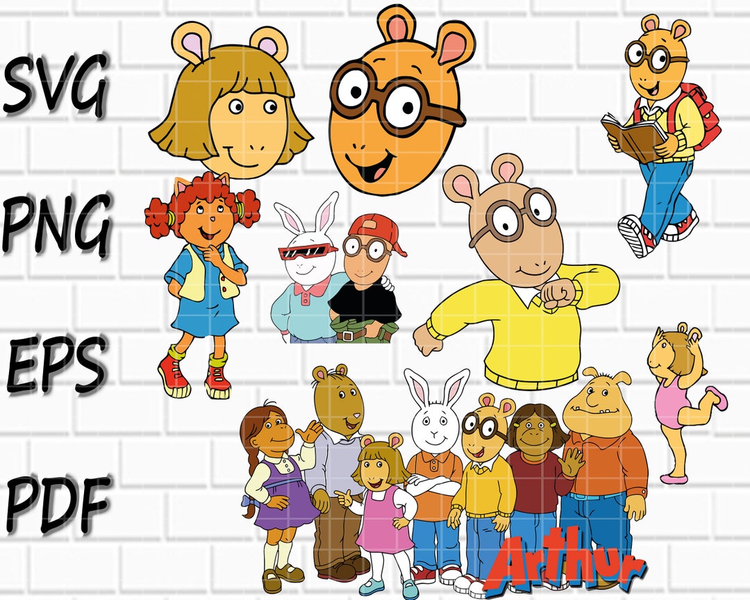 Dibujos animados Svg Arthur svg Arthur Vector-Dora Muffy Buster 14 ...