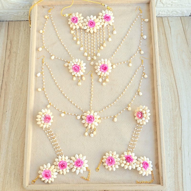 Mogra Haldi Jewelry - Etsy