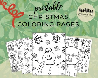 Christmas Coloring Pages, Kids Coloring Pages, Christmas Printables ...