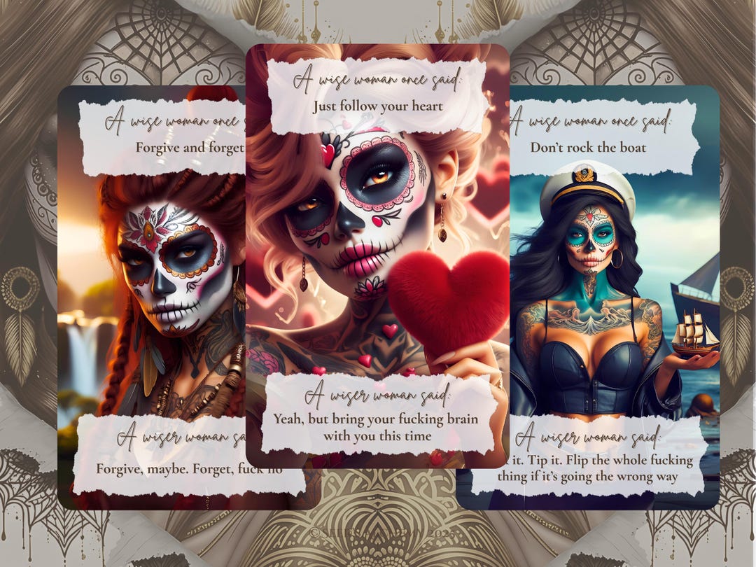 Shadow of the Wise Woman Oracle Deck – Feminine Power, Truth & Healing ...