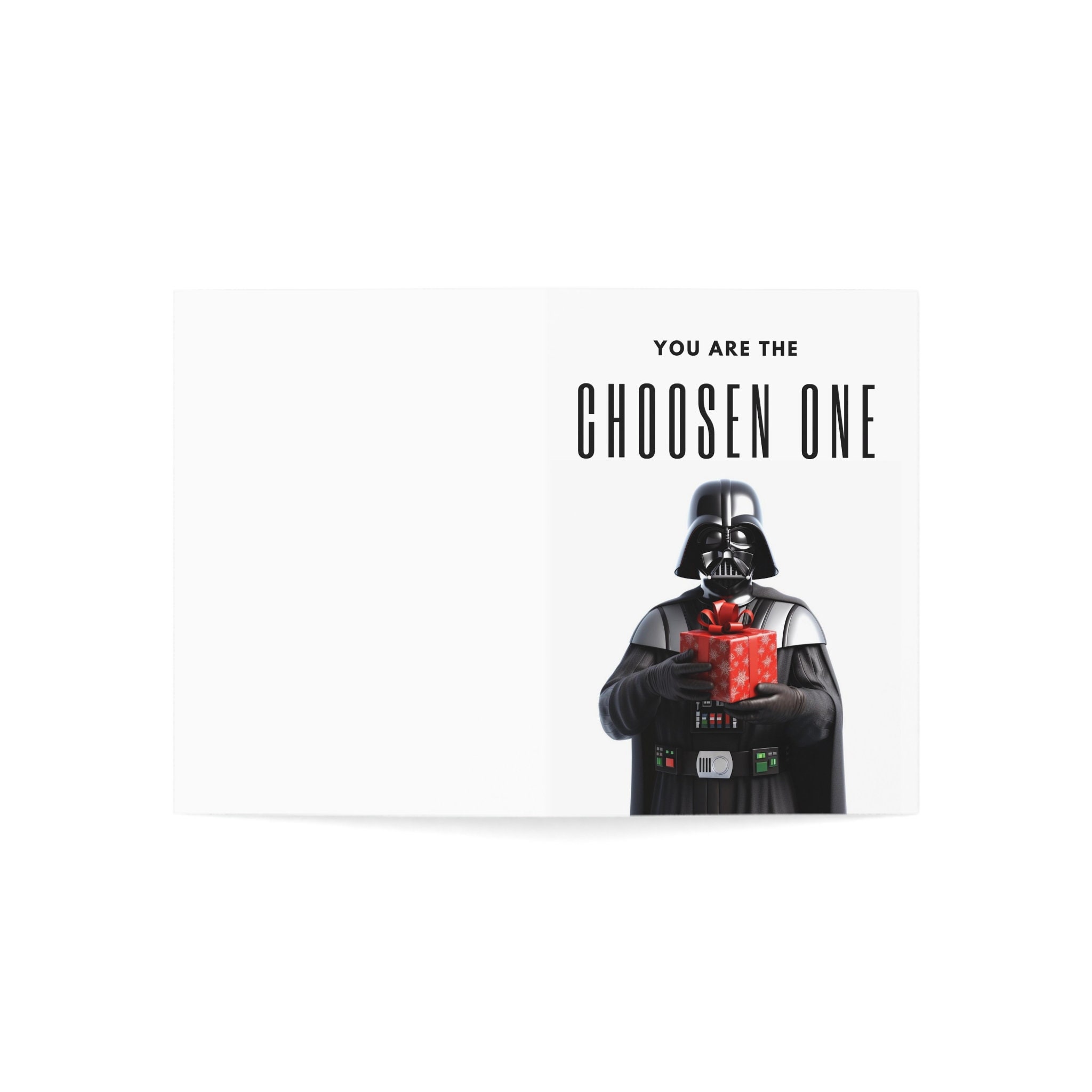 Star Wars Valentines Day Card, Darth Vader Gift Card, You Are the ...