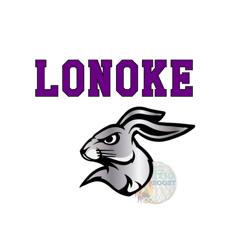 Purple Lonoke Jackrabbit Png - Etsy