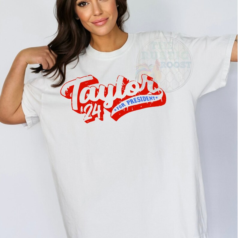 Distressed Taylor for President 24 Png - Etsy Australia
