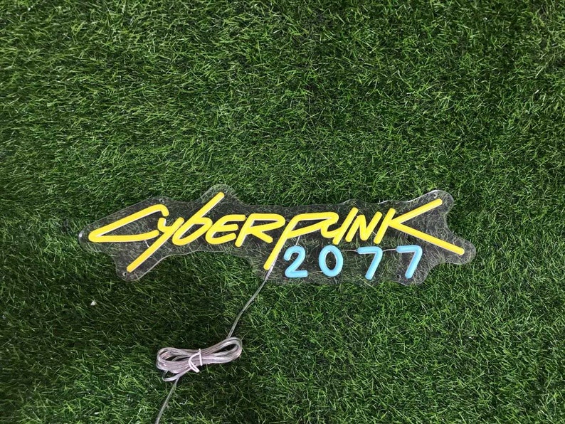 Cyberpunk 2077 Neon Sign, Cyberpunk 2077 Decor, Cyberpunk Neon Sign ...