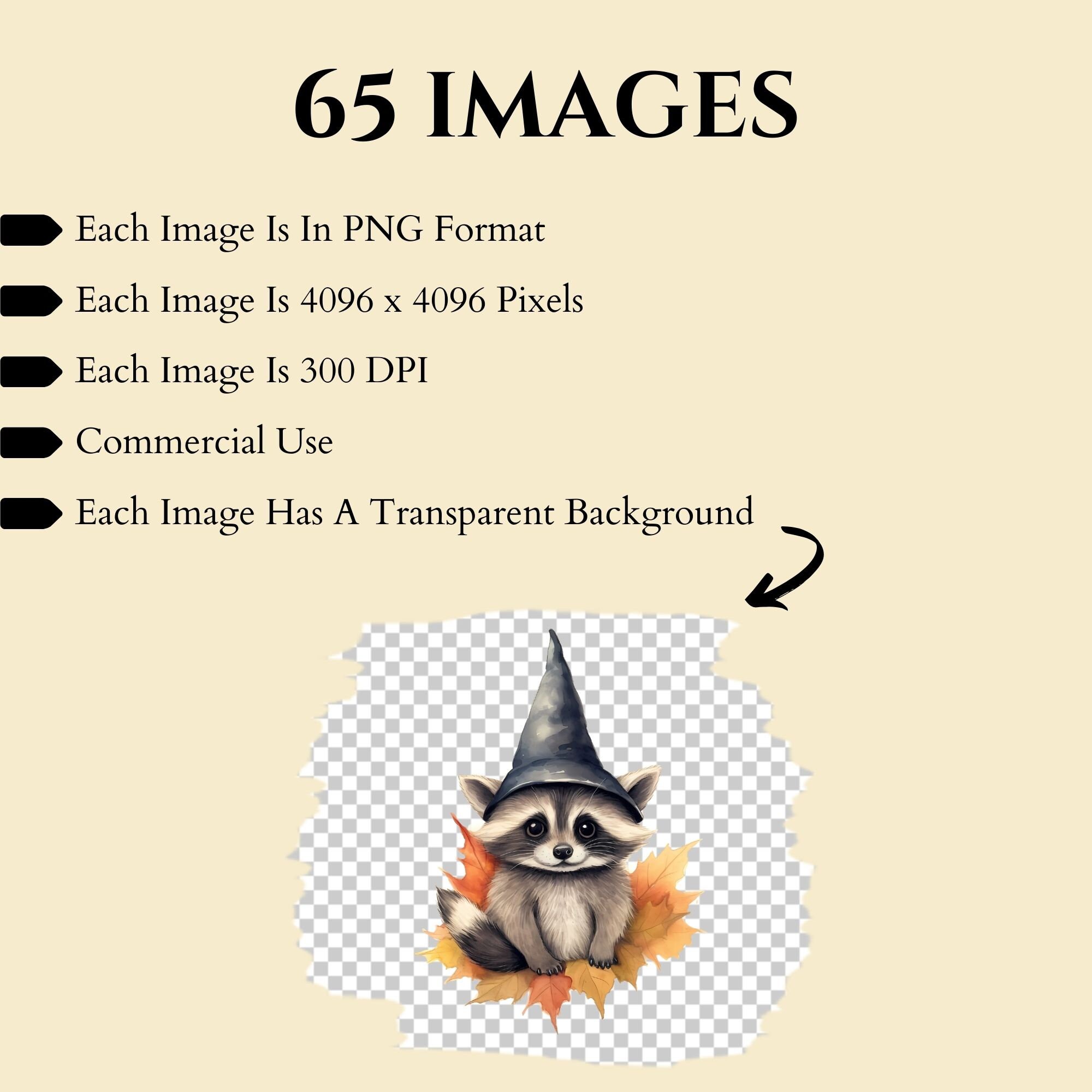 Cute Halloween Baby Animals Clipart Watercolor Bundle PNG - Etsy