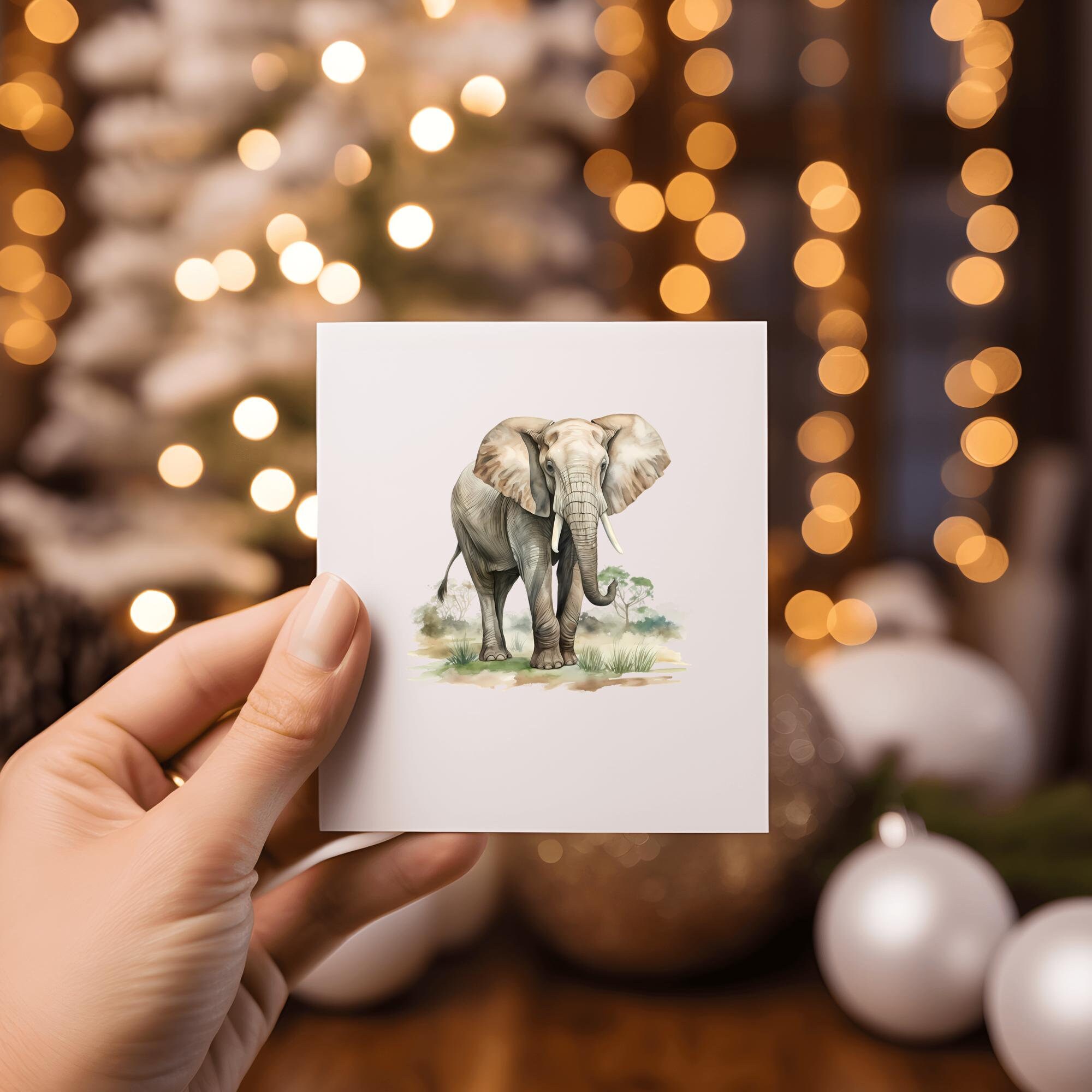 Watercolor Safari Animals Clipart PNG and SVG Graphics - Etsy